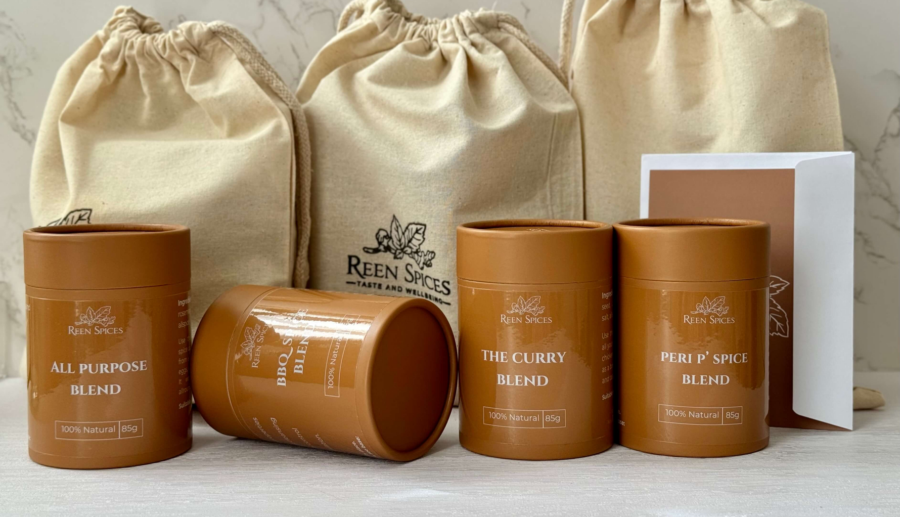 Reen Spices - All natural spice blends for healthy delicious meals.