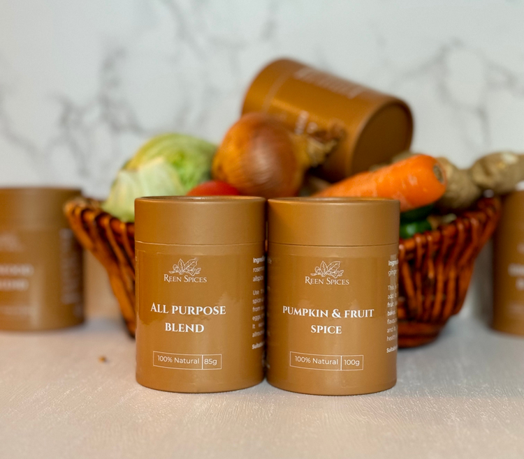 Reen Spices - All natural spice blends for healthy delicious meals.